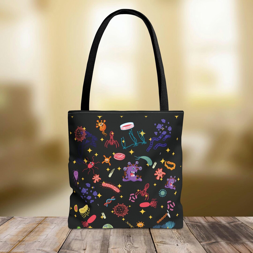 Microbiology Tote Bag, Gift for Microbiologist - Etsy