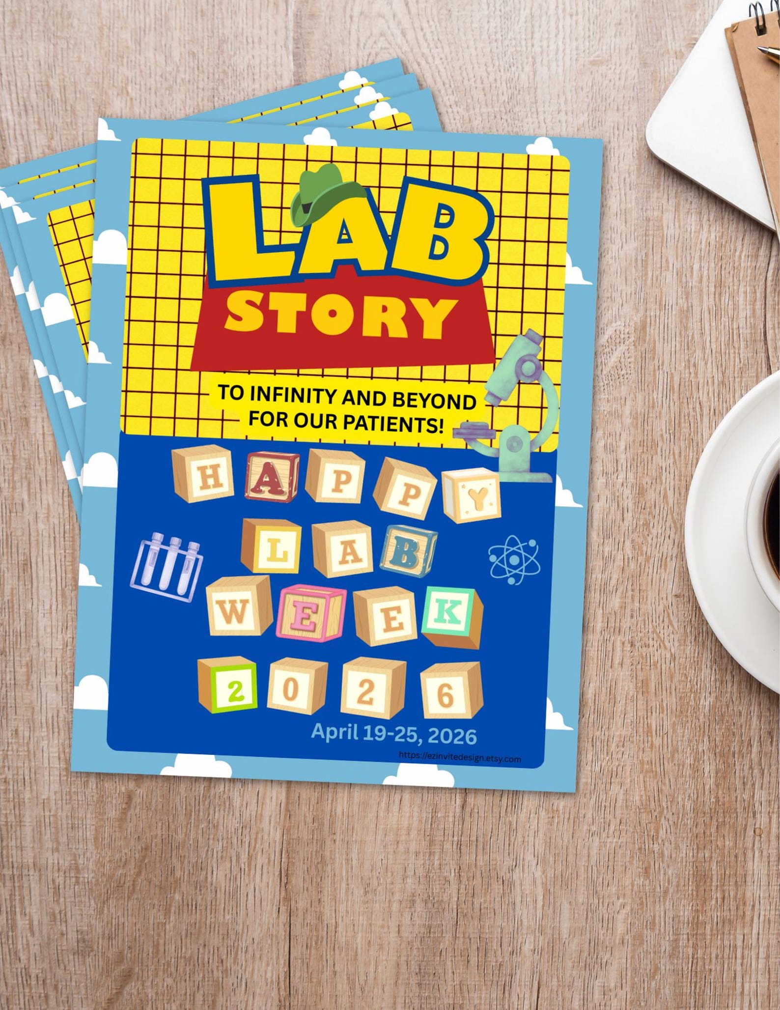 Lab Week 2026 Printable Poster, Lab Story Pdf - Etsy