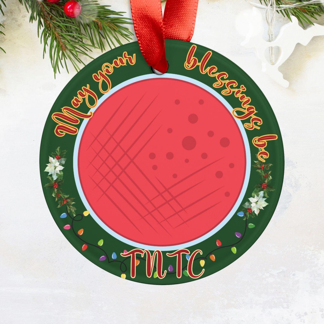 Microbiology Christmas Ornament: Lab Scientist Holiday Tree Decor - Etsy