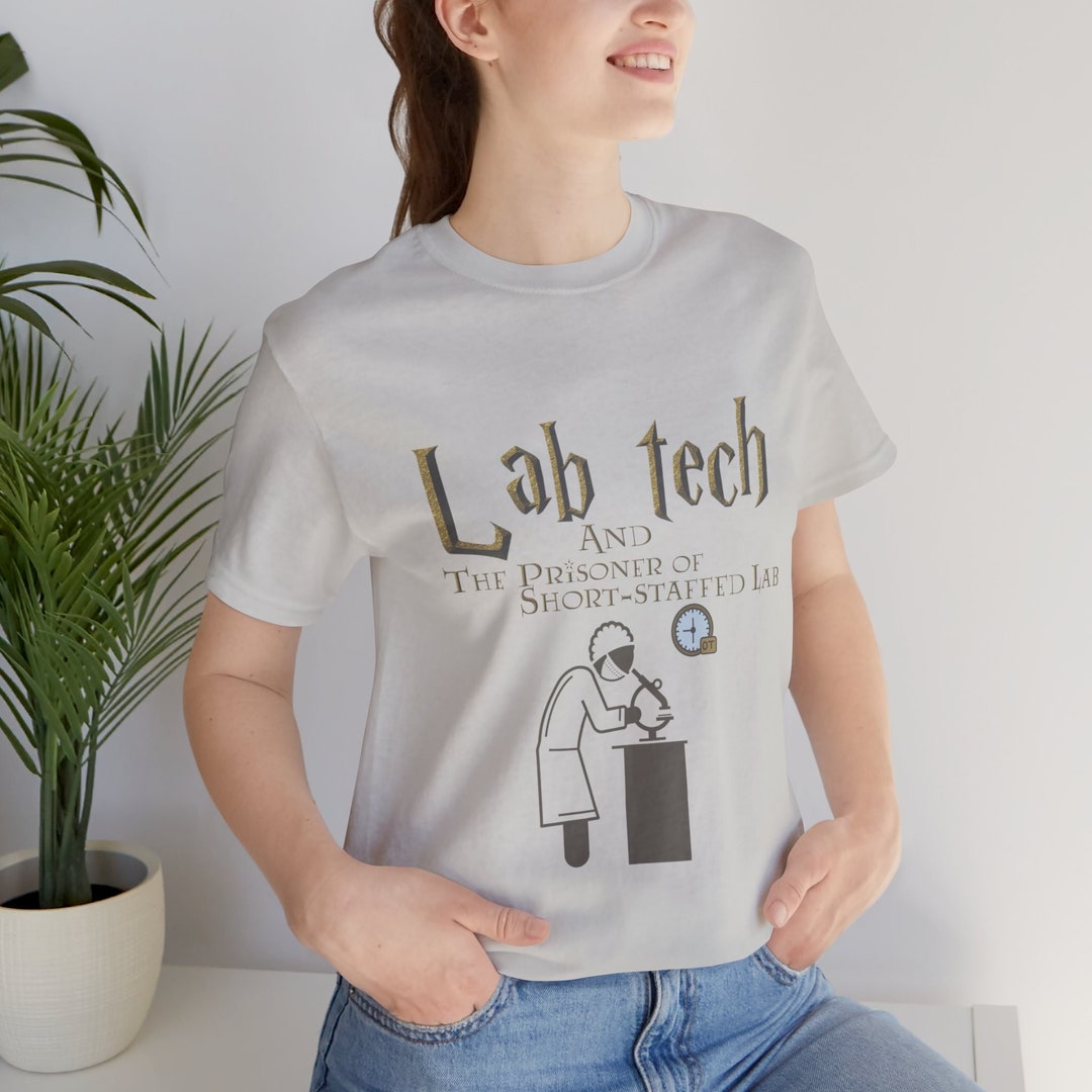 Magic Inspired Med Tech Shirt, Lab Humor, Wizard Lab Tech Shirt, Funny ...