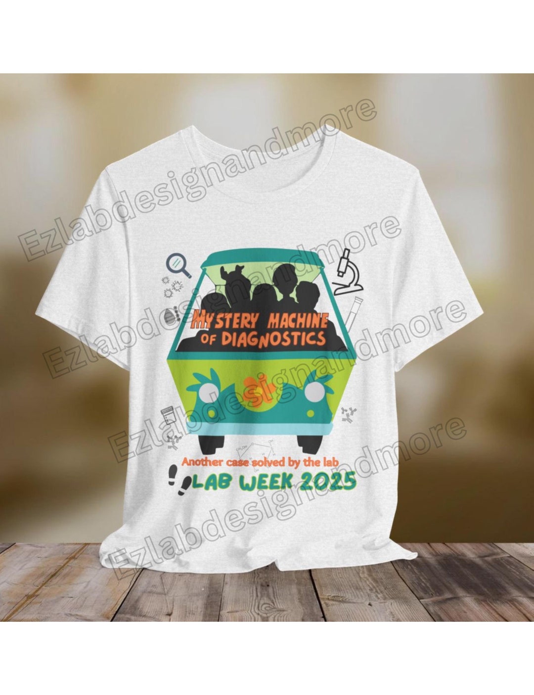 Lab Week 2025 Tshirt, Group Tshirt for Lab Week. Mystery Machine of ...