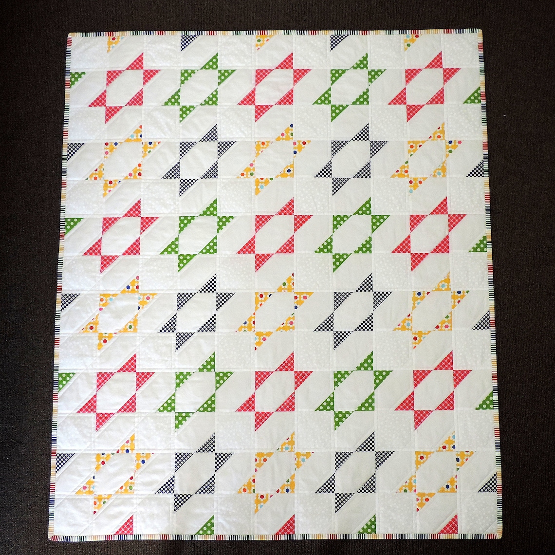Star Baby Quilt Pattern, Stretched Star, Beginner Quilting (PDF ...