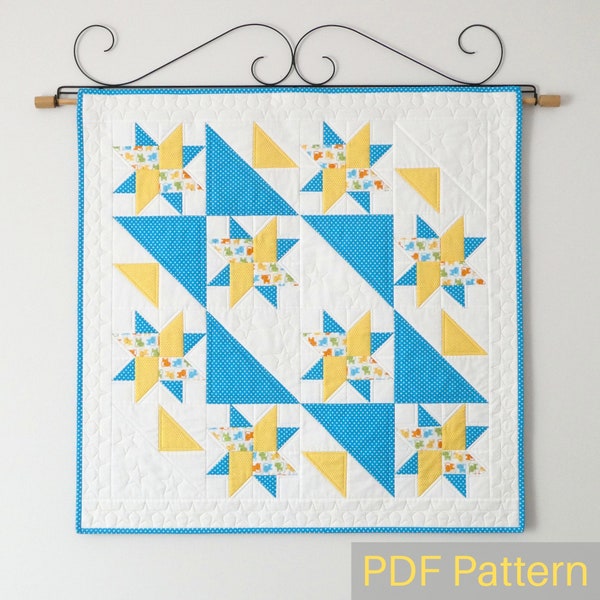 Modern Star Quilt - Etsy