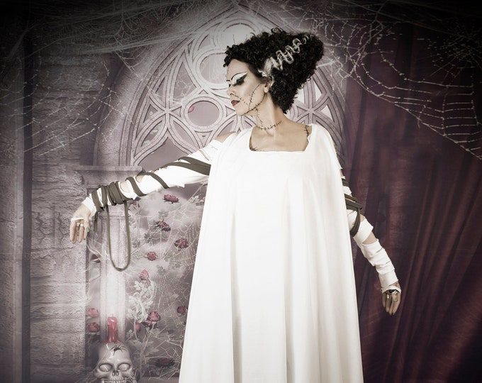 Bride of Frankenstein Gown - *outerdress Only* - Halloween Cosplay - Etsy