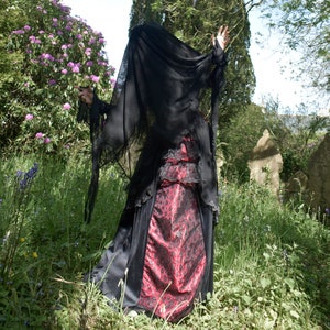 The Spookerveil - Spooky Witchy Goth Veil by Moonmaiden Gothic Clothing ...