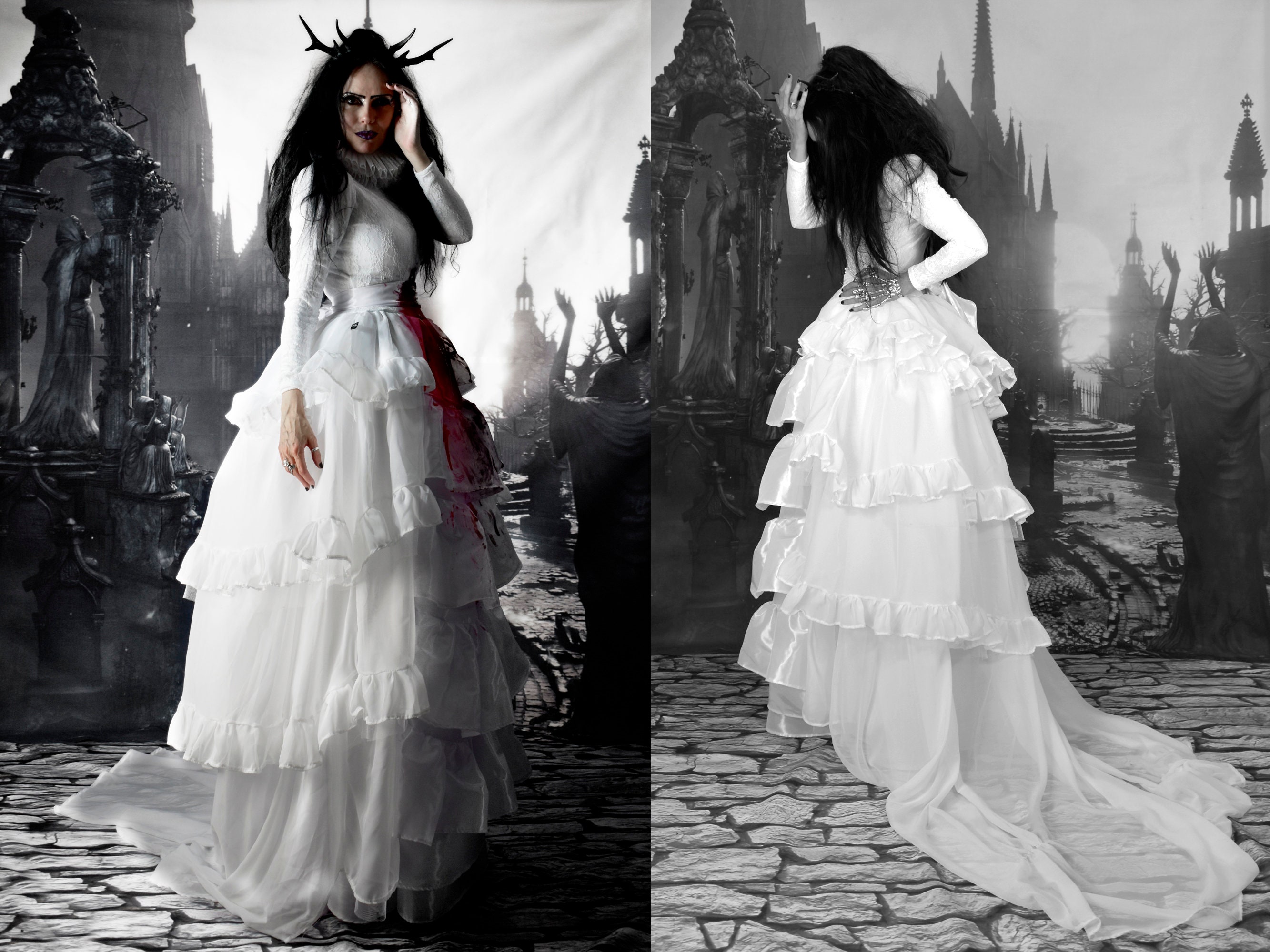 Yharnam Pthumerian Queen Gown Disfraz de Cosplay Bloodborne | Etsy