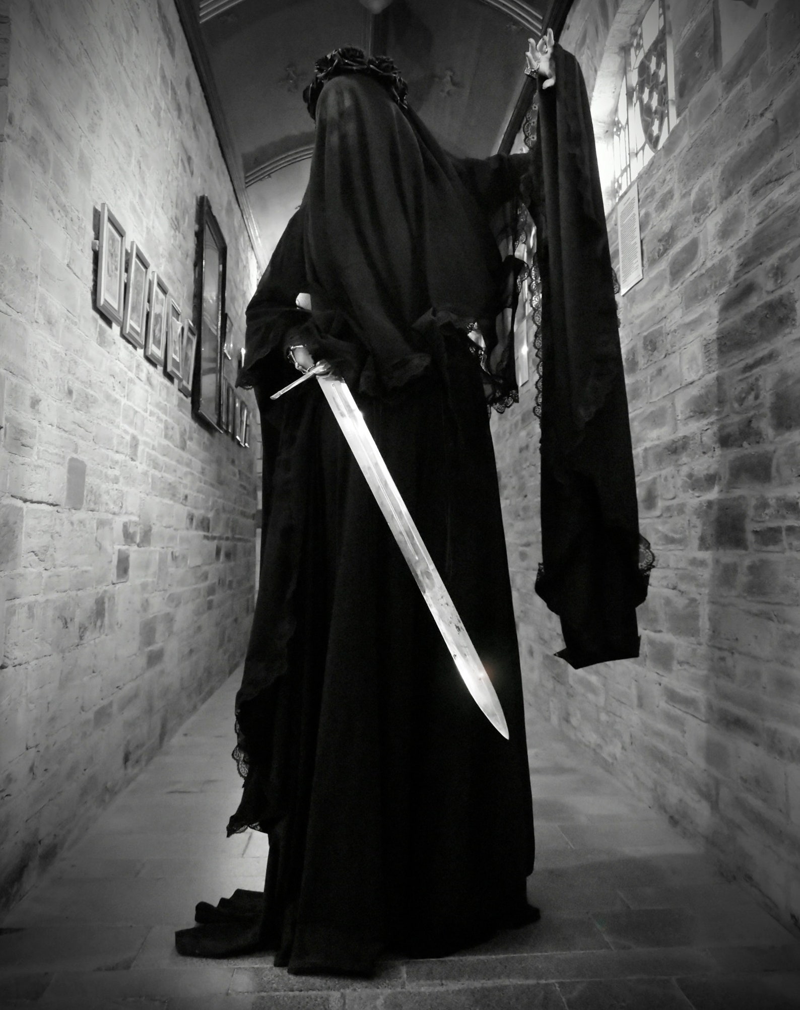 The Spookerveil - Spooky Witchy Goth Veil by Moonmaiden Gothic Clothing ...