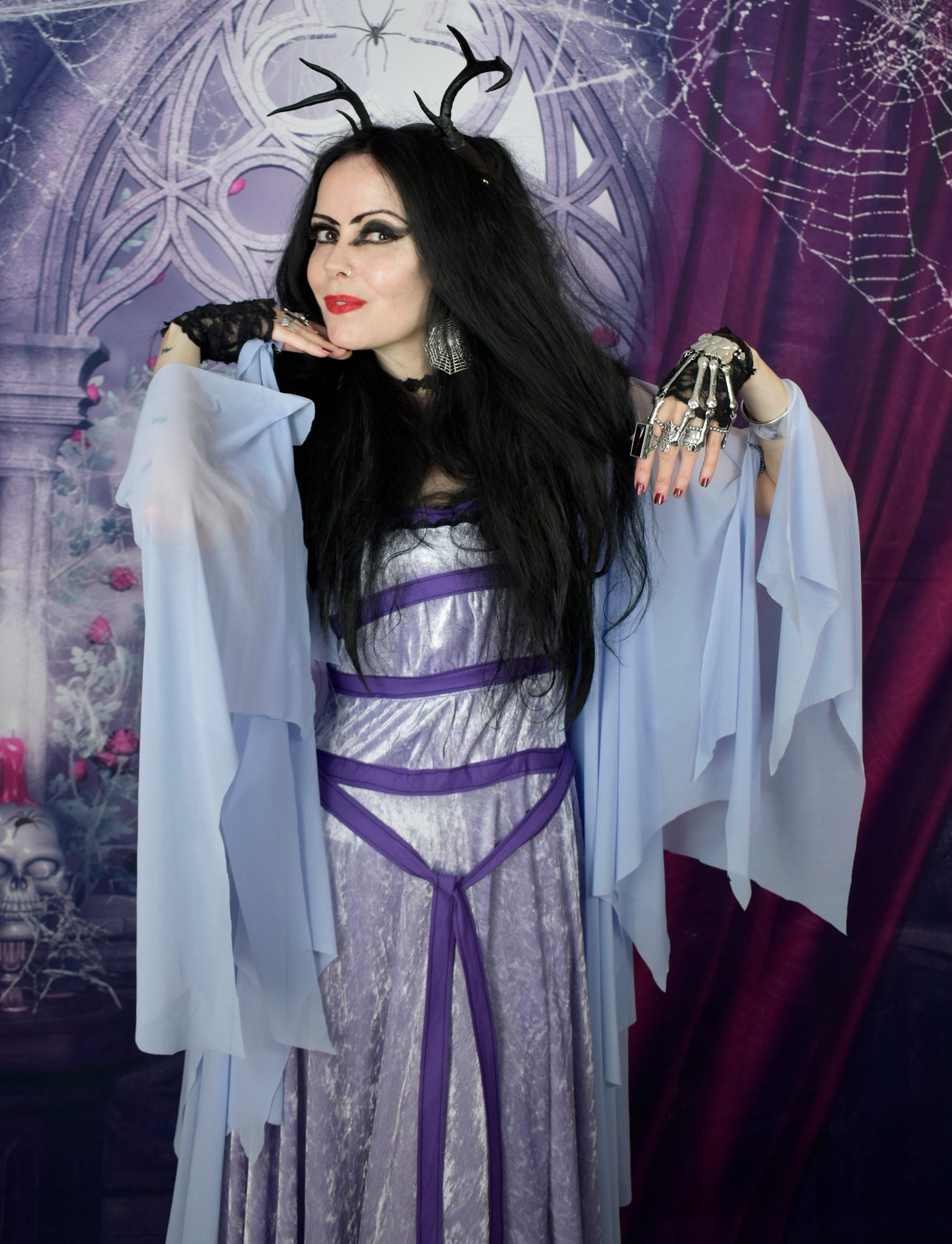 Lily Munster Gown Yvonne De Carlo Munsters Costume Etsy