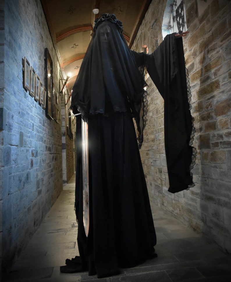 The Spookerveil - Spooky Witchy Goth Veil by Moonmaiden Gothic Clothing ...
