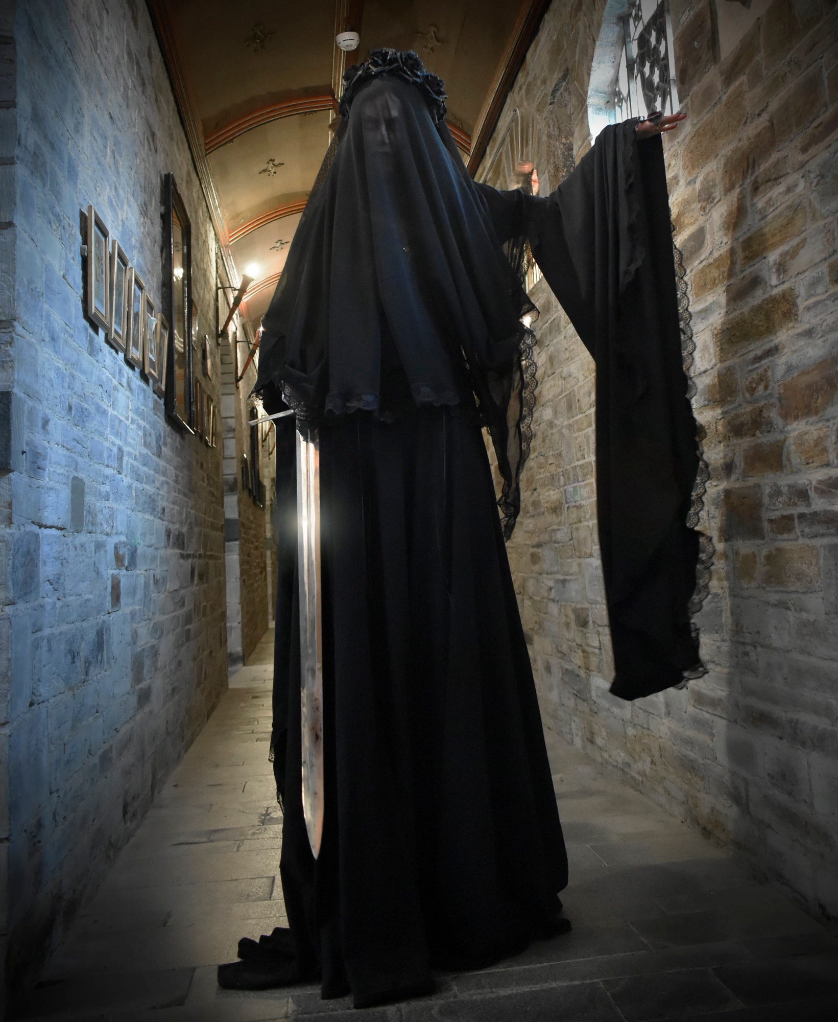 The Spookerveil Spooky Witchy Goth Veil by Moonmaiden Gothic - Etsy