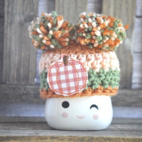 Marshmallow Mug Hat Pattern - Etsy