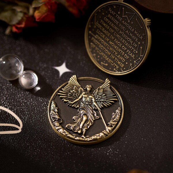 Angel Coin - Etsy