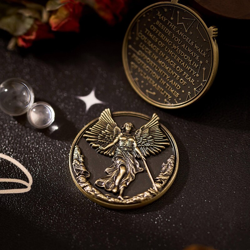 Angel Coin - Etsy