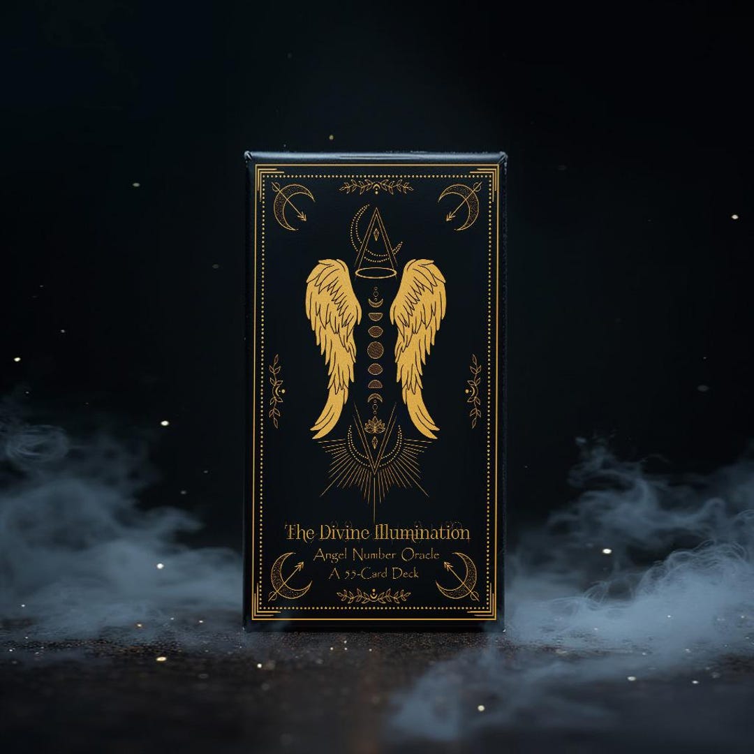 The Divine Illumination Angel Number Oracle Card Deck - Angel Number ...