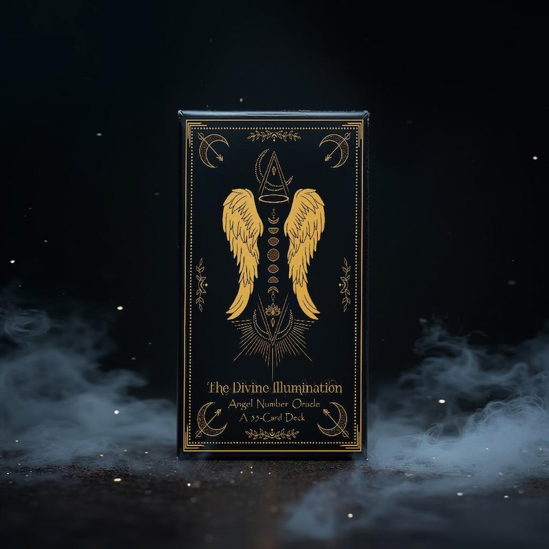 Number Oracle Card - Etsy