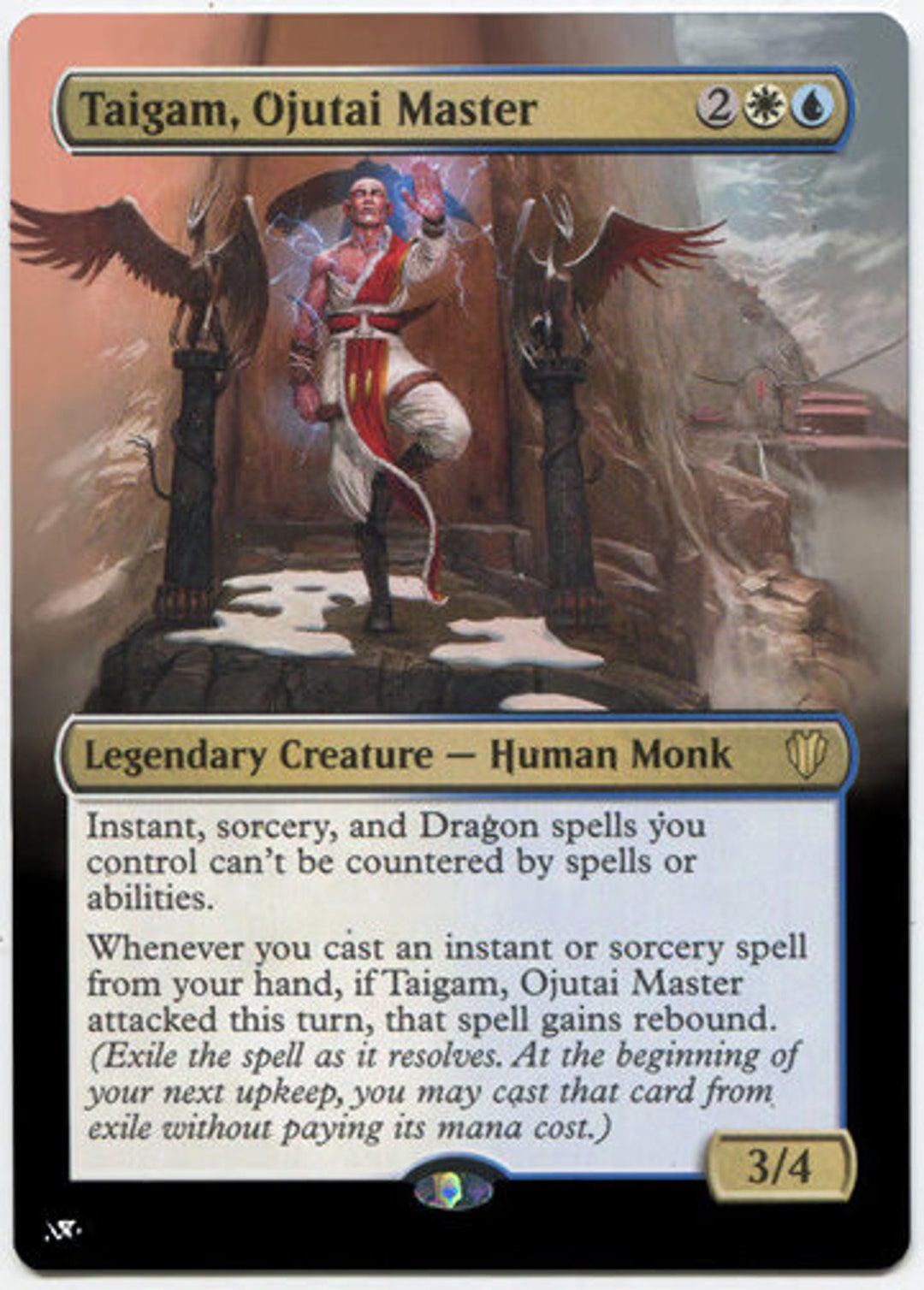 Mtg Altered Art Card-taigam, Ojutai Master - Etsy UK