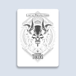 Dog Token #1 - Magic Custom Tokens for MTG - Etsy