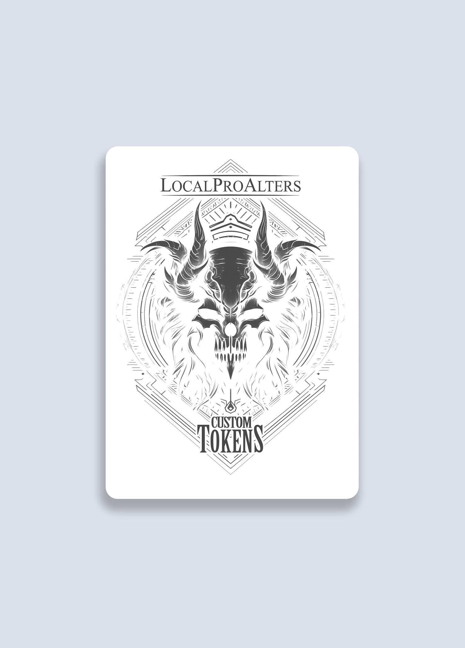 Shrine Token #2 - Magic Custom Tokens for MTG - Etsy