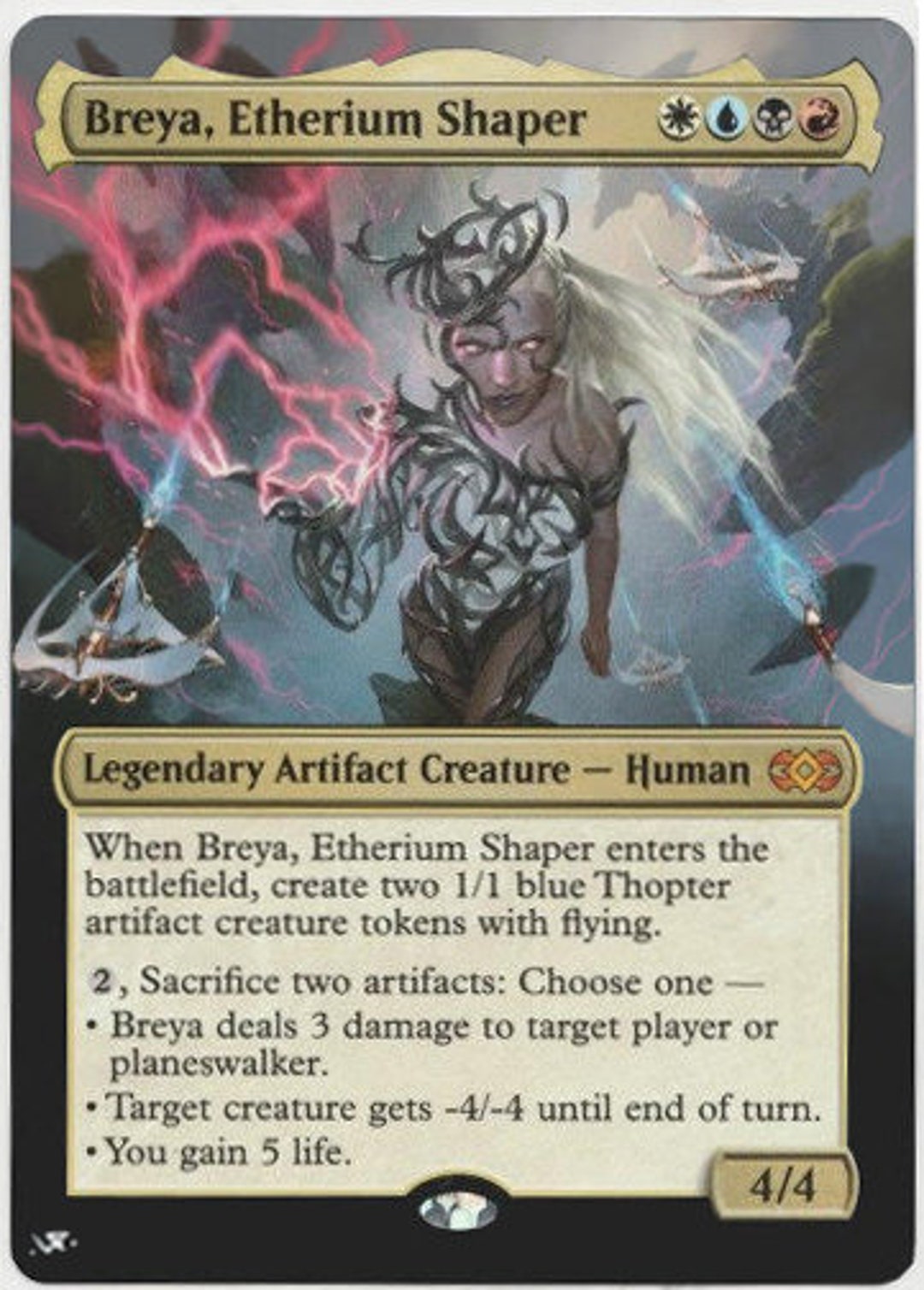 Mtg Altered Art Breya, Etherium Shaper - Etsy
