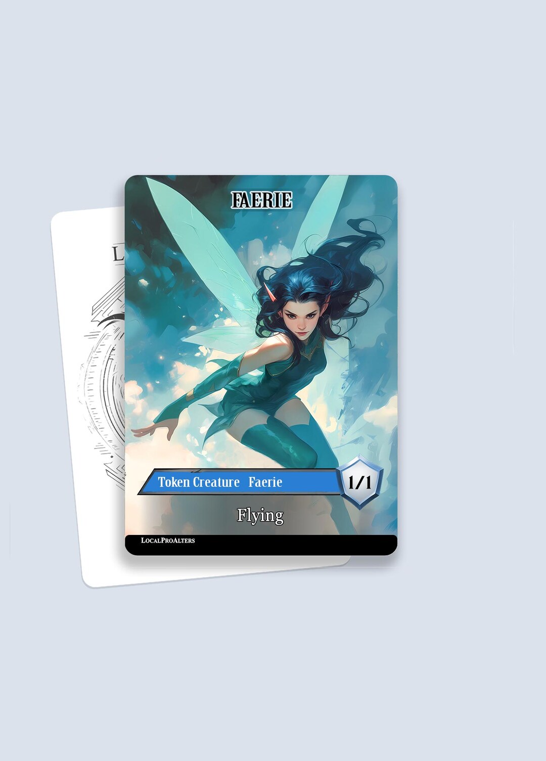 Faerie Token #2 - Magic Custom Tokens for MTG - Etsy