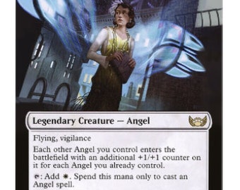 Giada Font of Hope Altered Full Art MTG Magic Borderless EDH Angel ...