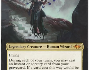 Kess Dissident Mage Altered Full Art Wizard MTG Magic Commander EDH ...