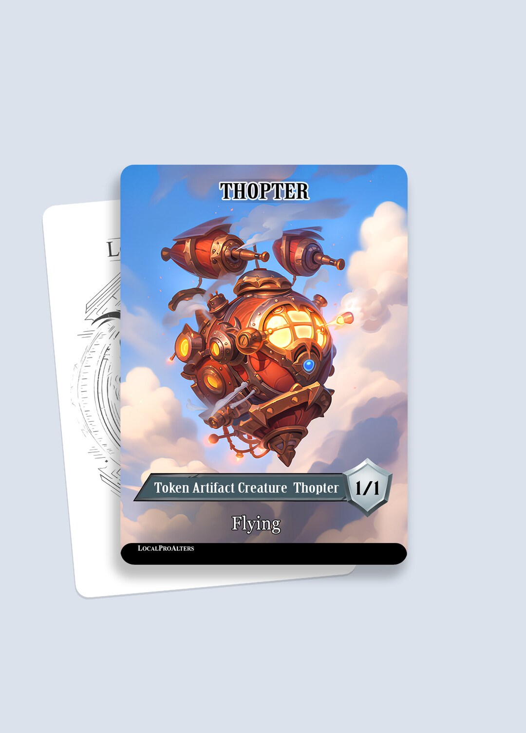 Thopter Token #1 - Magic Custom Tokens for MTG - Etsy