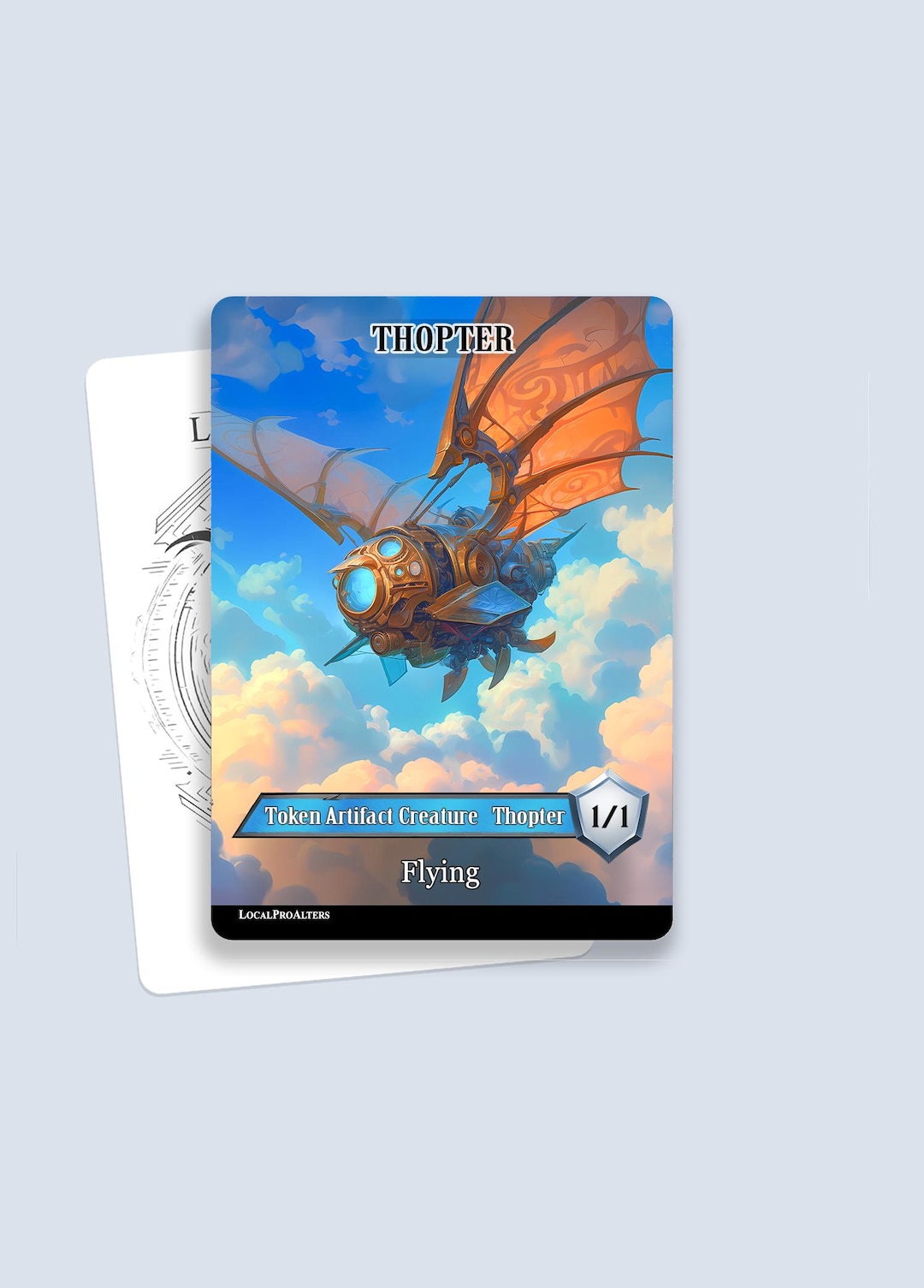 Thopter Token #3 - Magic Custom Tokens for MTG - Etsy