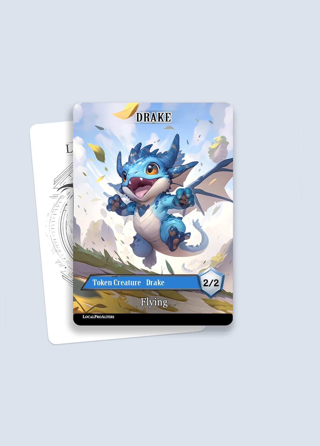 Drake Token #1 - Magic Custom Tokens for MTG - Etsy