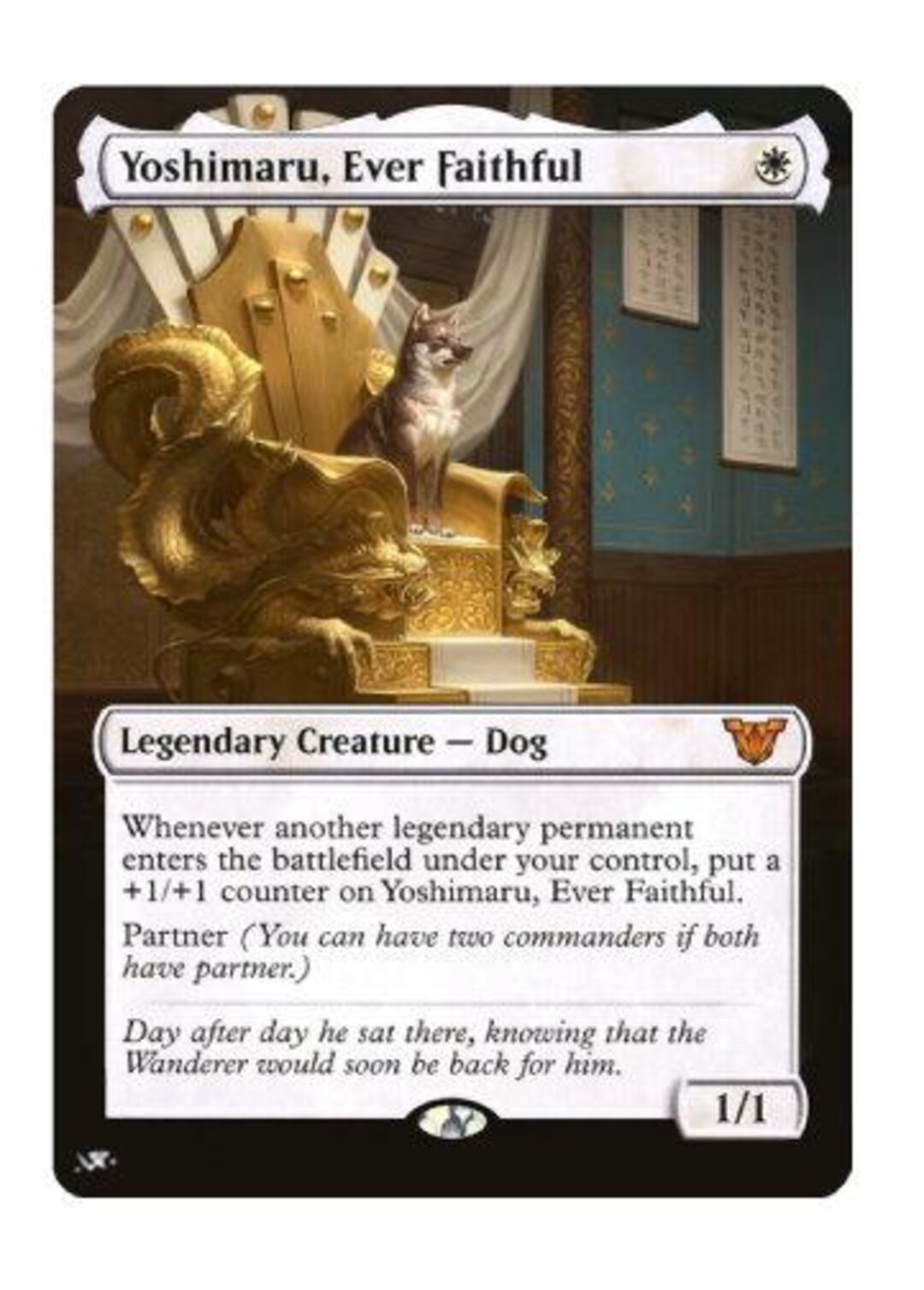 Mtg Altered Art Card Yoshimaru, Ever Faithful - Etsy