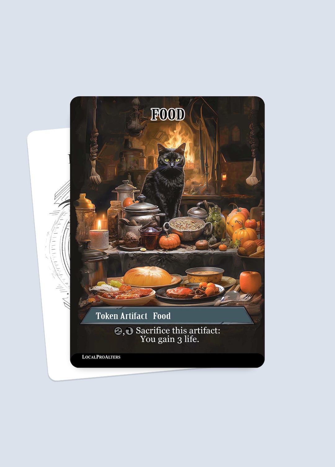 Food Token #1 - Magic Custom Tokens for MTG - Etsy