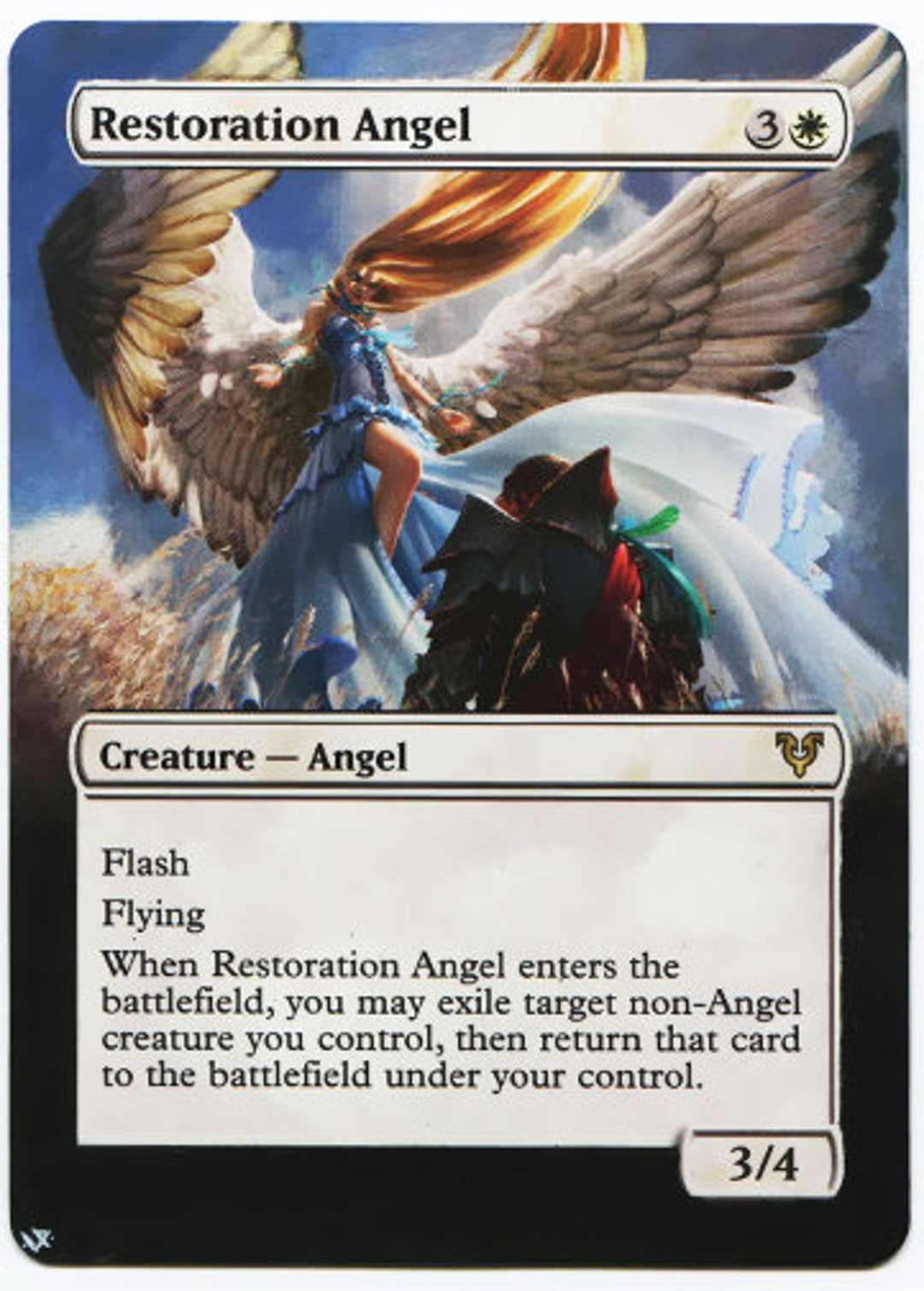 Mtg Altered Art Card Restoration Angel A - Etsy
