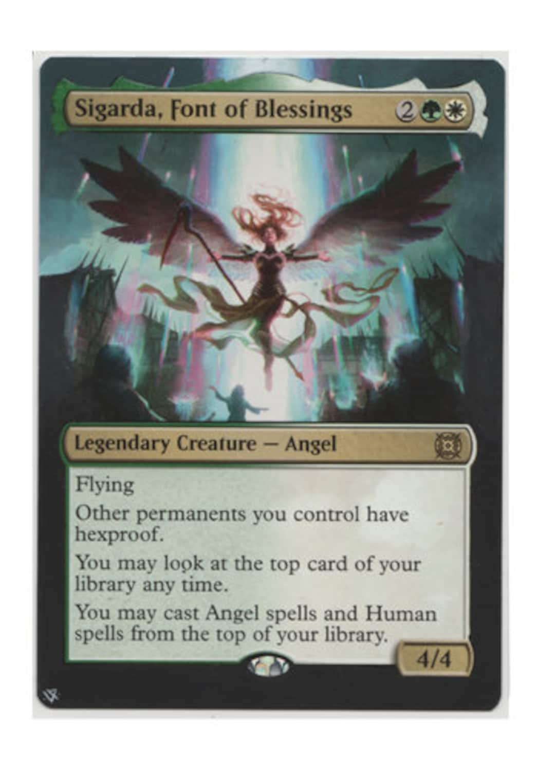 Mtg Altered Art Card-sigarda, Font of Blessings - Etsy
