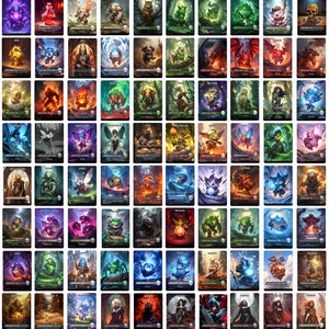 Choose 20 Custom Tokens of Your Choice for Magic the Gathering Custom ...