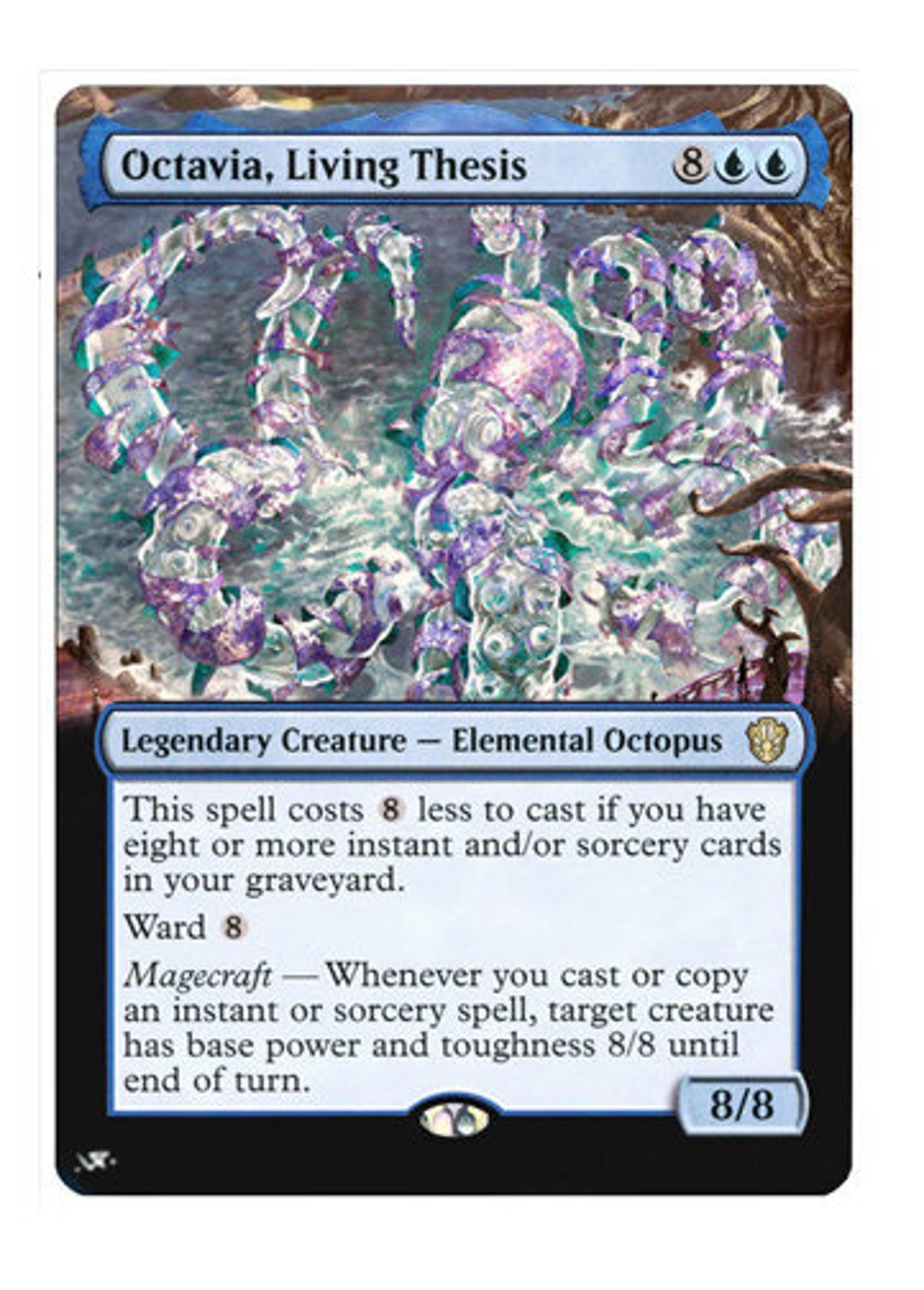 Mtg Altered Art Card-octavia, Living Thesis - Etsy