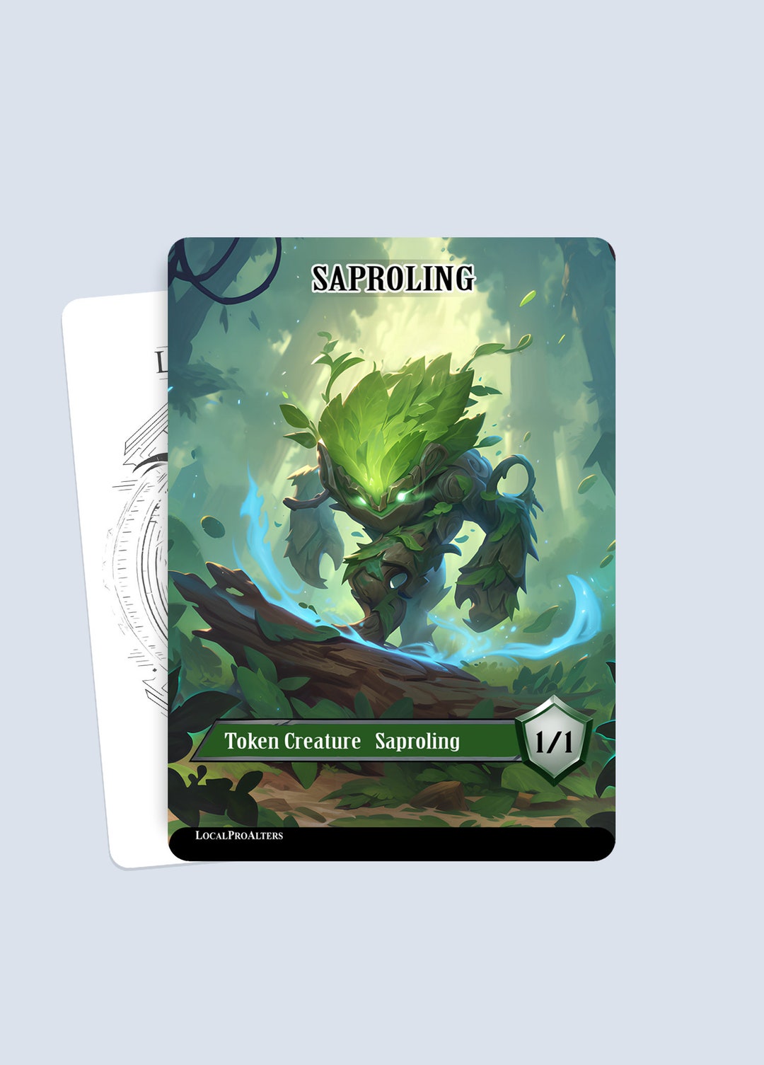 Saproling Token #2 - Magic Custom Tokens for MTG - Etsy