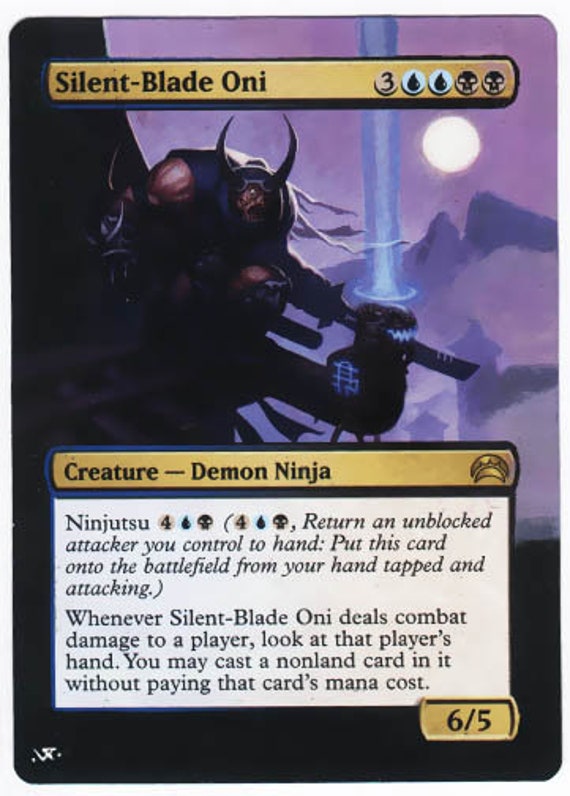 Mtg altered art card Meren of Clan Nel Toth | Etsy