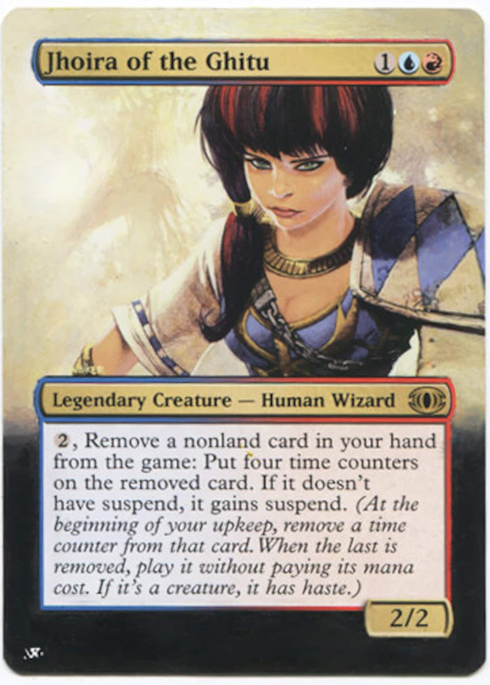 Mtg Altered Art Card-jhoira of the Ghitu - Etsy