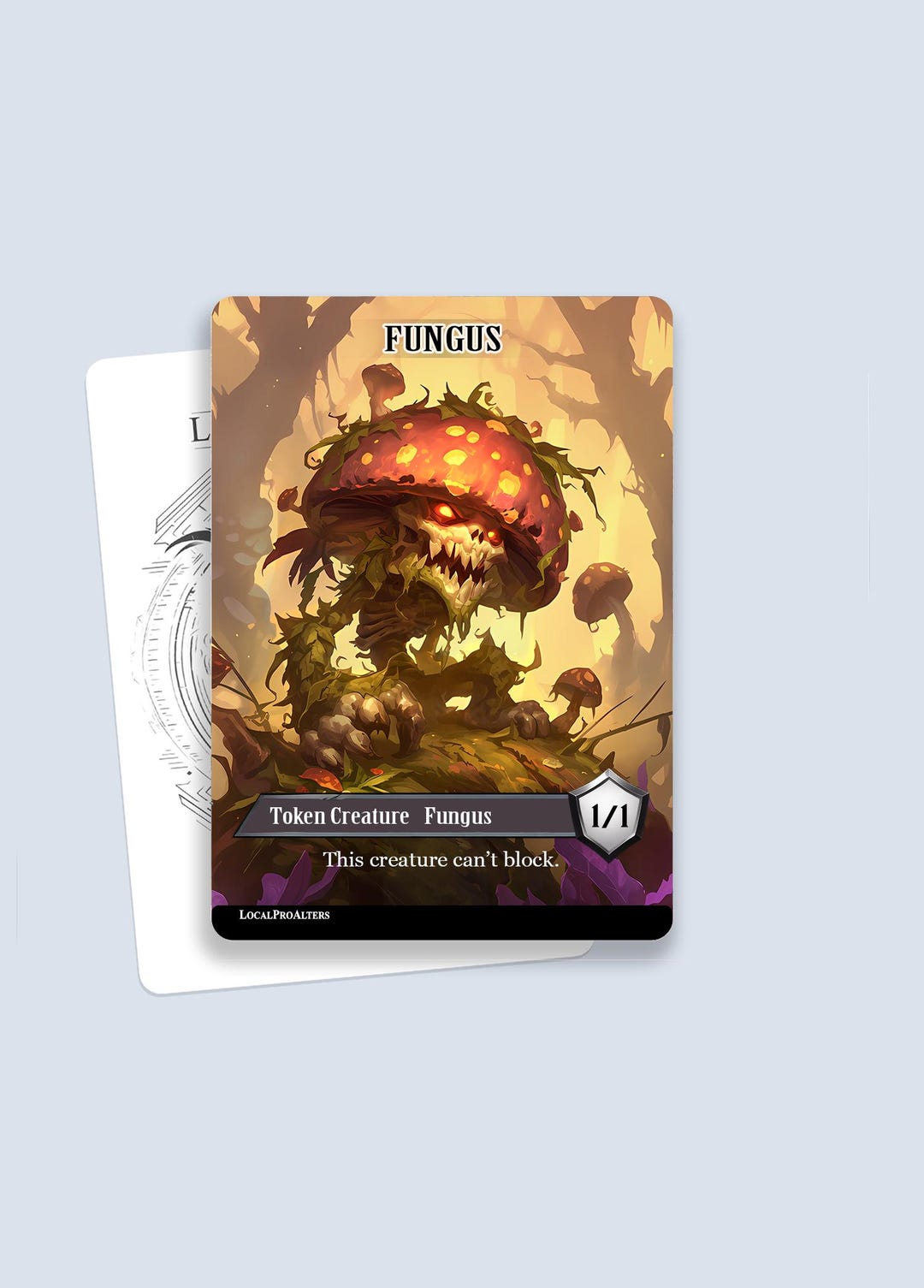 Fungus Token #1 - Magic Custom Tokens for MTG - Etsy