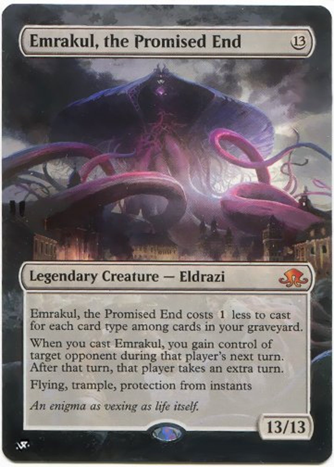 Mtg Altered Art Card-emrakul, the Promised End - Etsy