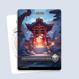 Shrine Token #1 - Magic Custom Tokens for MTG - Etsy