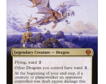 Mtg Altered Art Card Ruhan of the Fomori - Etsy