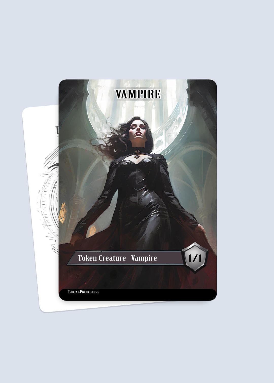Vampire Token #5 - Magic Custom Tokens for MTG - Etsy