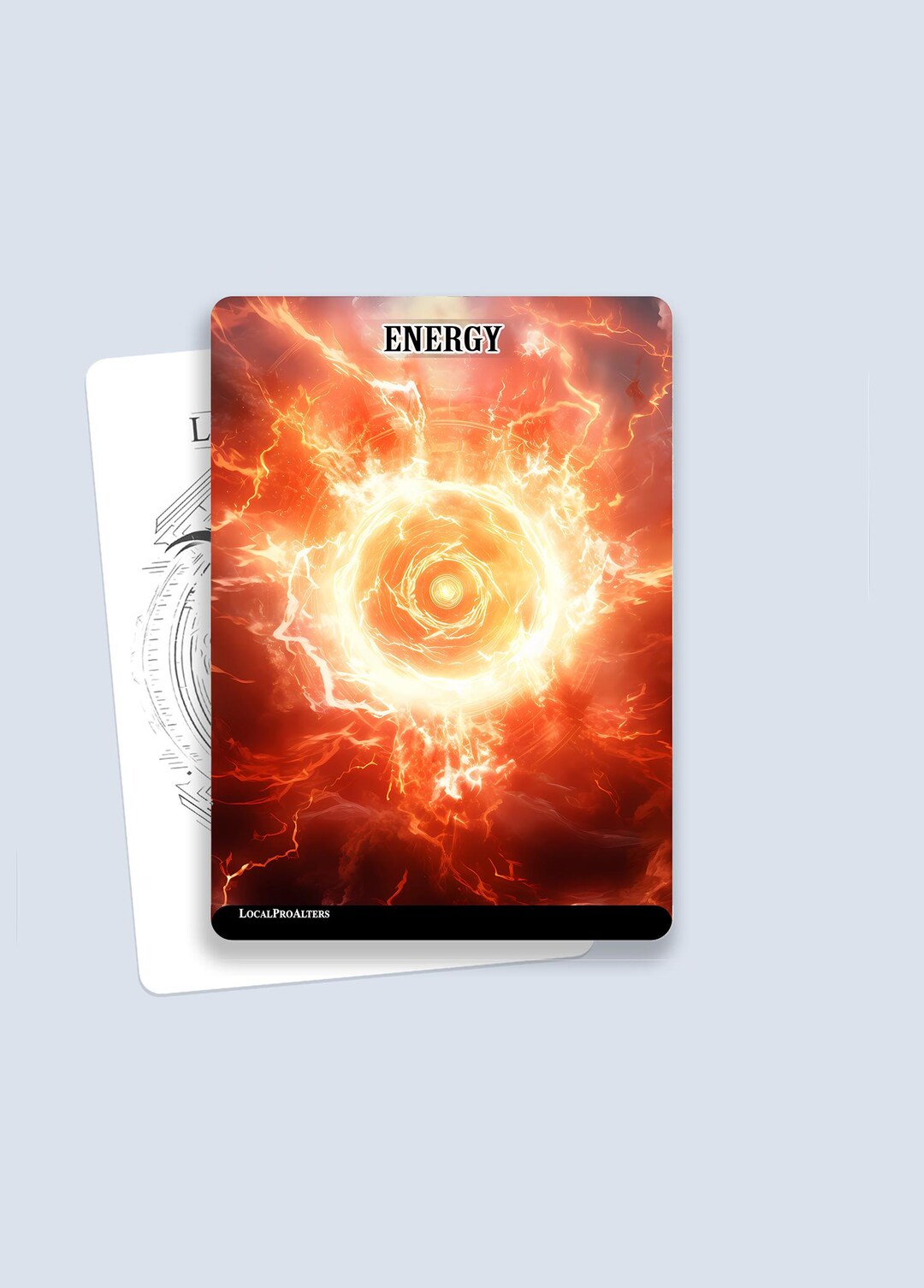 Energy Token 1 Magic Custom Tokens for MTG - Etsy