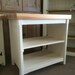 Fully Open Shelved Unit Chunky Pine Top - Etsy UK