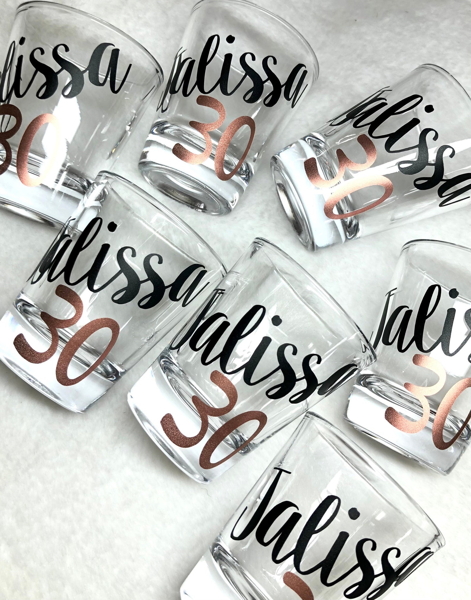 30th Birthday Shot Glass, Thirty and Flirty Birthday, Dirty 30 Party ...