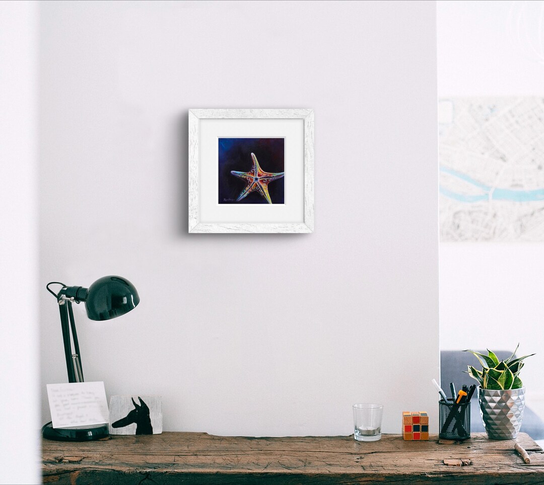 Der Seestern - Gedruckt und versandt…Seestern Art Print, Bunter ...