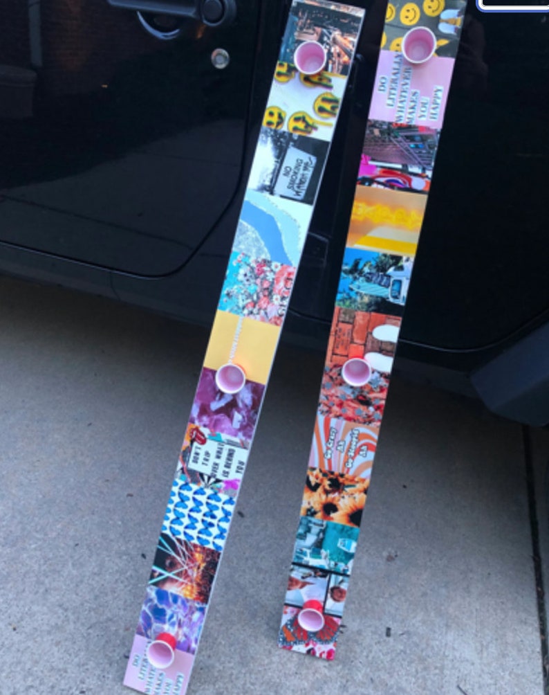 Custom Shot Ski aesthetic Designs TAILGATING College - Etsy