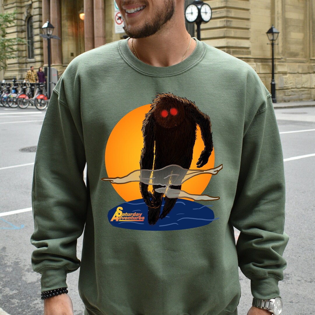 Swamp Monster With Glowing Eyes | Bigfoot, Sasquatch, Yeti, Skunk Ape ...