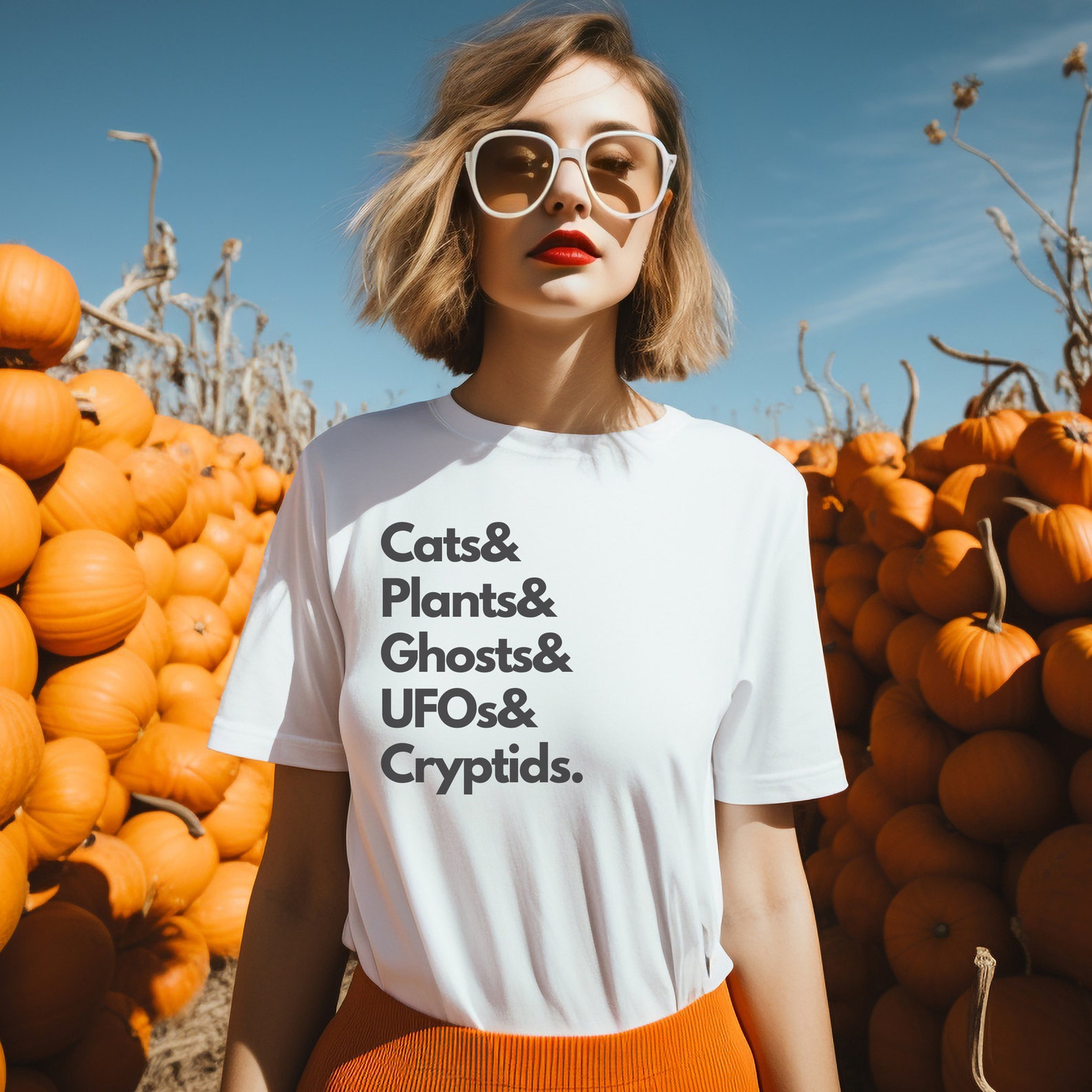 Weird Girl Shirt, Cats, Plants, Ghost Shirt, Cryptid Shirt, Paranormal ...